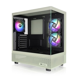 View 270 TG ARGB Matcha Green (Three-Fan Edition) Mid Tower Chassis